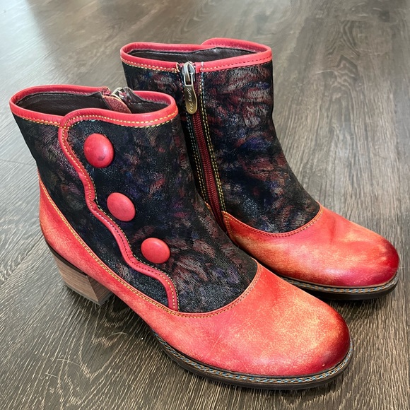 Spring Step | Shoes | Retro Heeled Boots | Poshmark